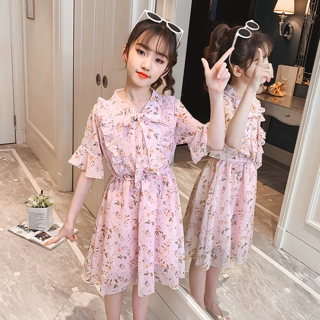 Robe à Fleurs Pour Femmes, Jolie Robe Pour Filles, Ligne