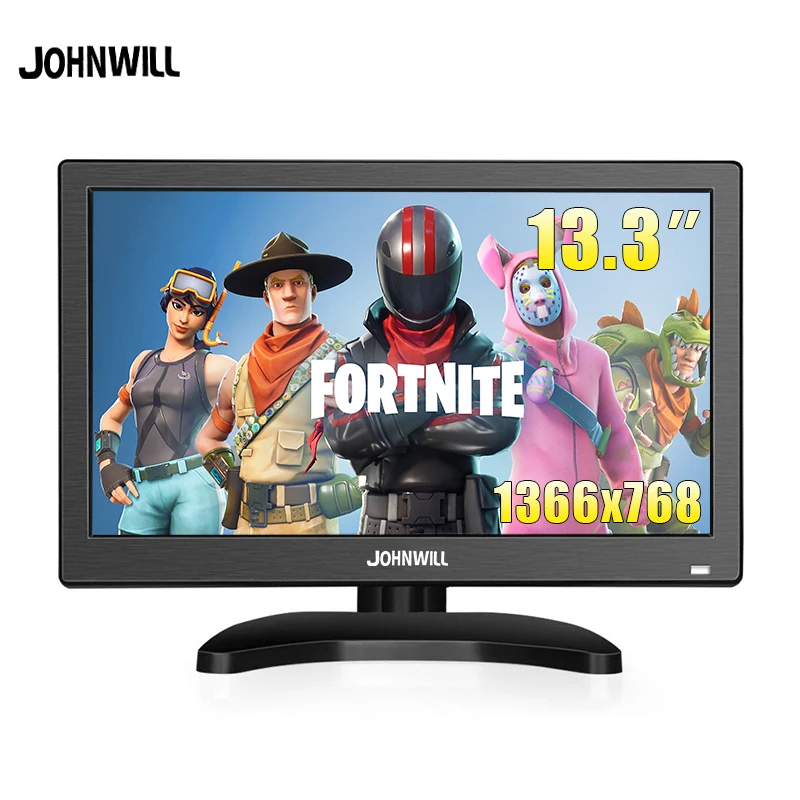 Monitor portátil HD de 13,3 pulgadas para pc, pantalla LCD de TV para ...