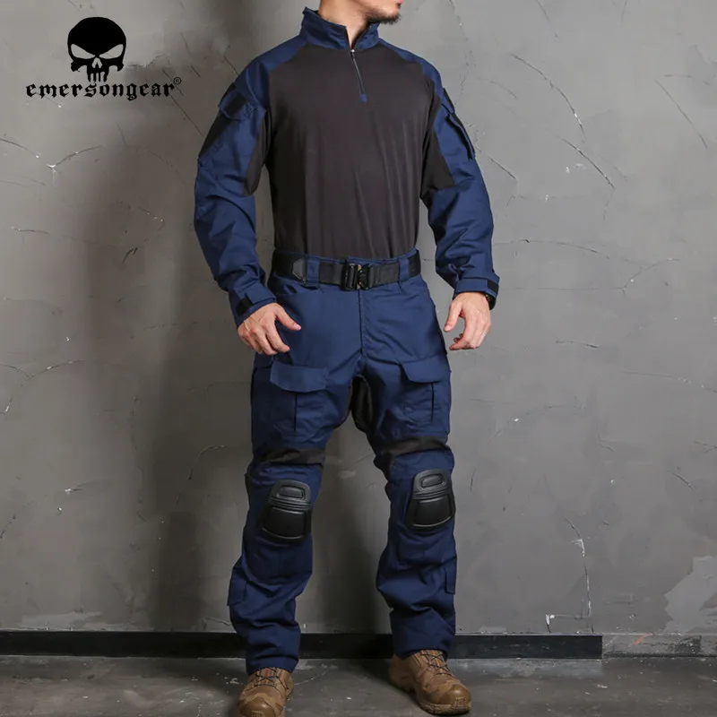 Emerson Blue Label G3 Combat Pants Shirt Military Tactical Nylon Navy ...