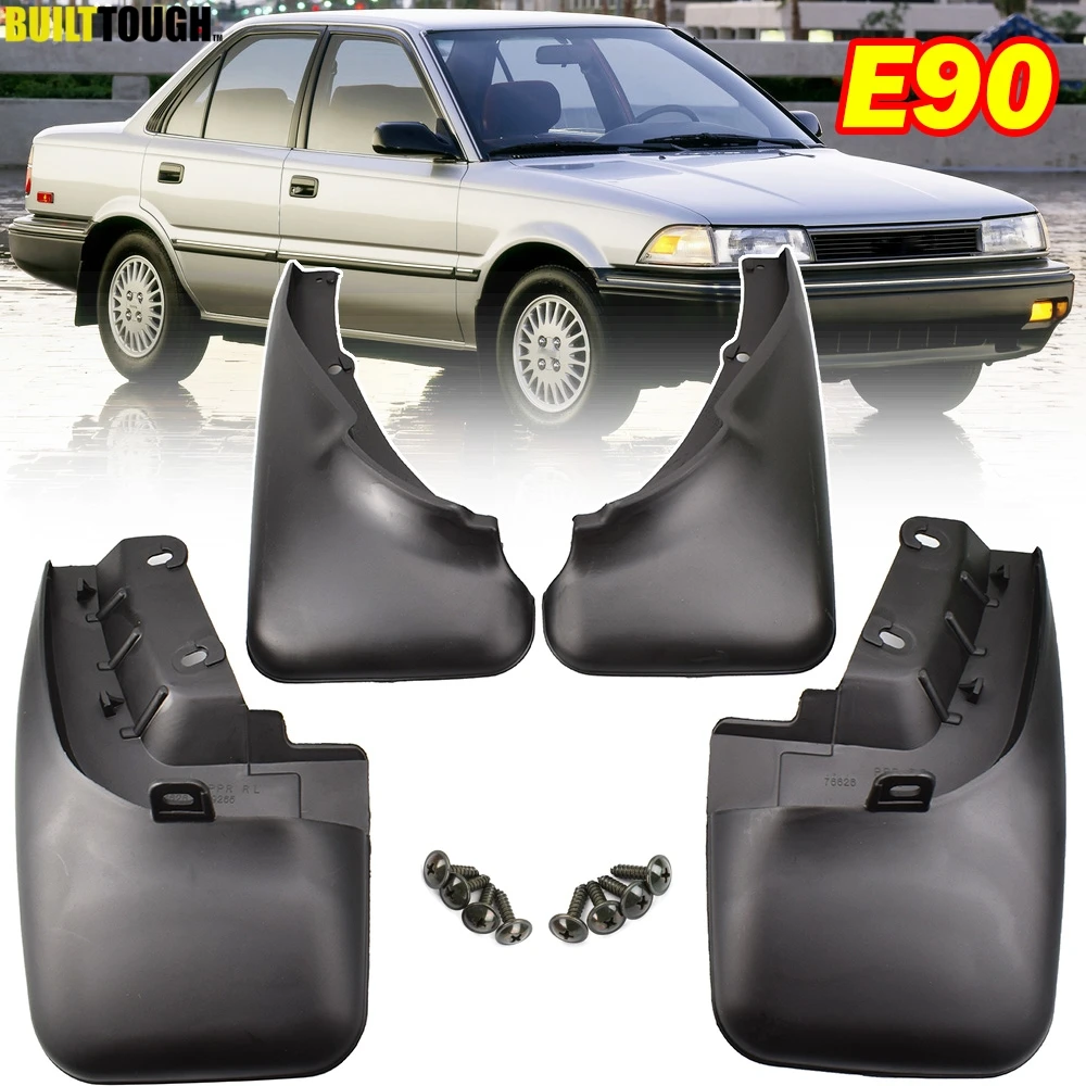 Set For Toyota Corolla E90 Ae90 Ae92 1988 - 1992 Sedan Saloon Coupe Mud ...