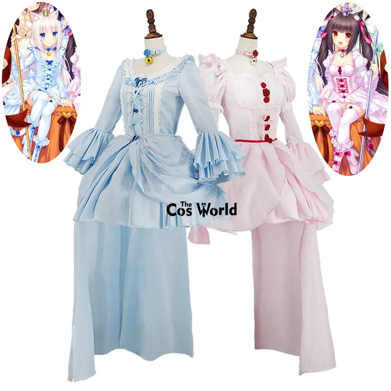 NEKOPARA OVA Nekomimi Paradise Chocola Vanilla Lolita Dress Uniform ...