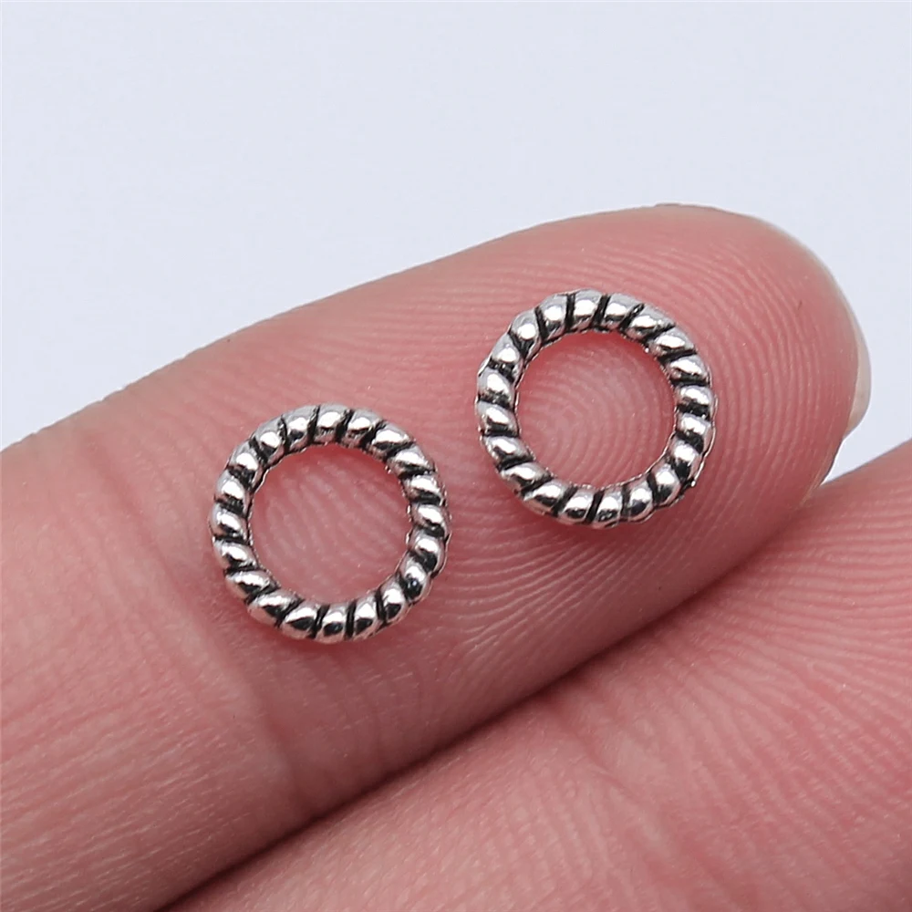 wysiwyg-40pcs-8x8mm-antique-silver-color-antique-gold-color-circle