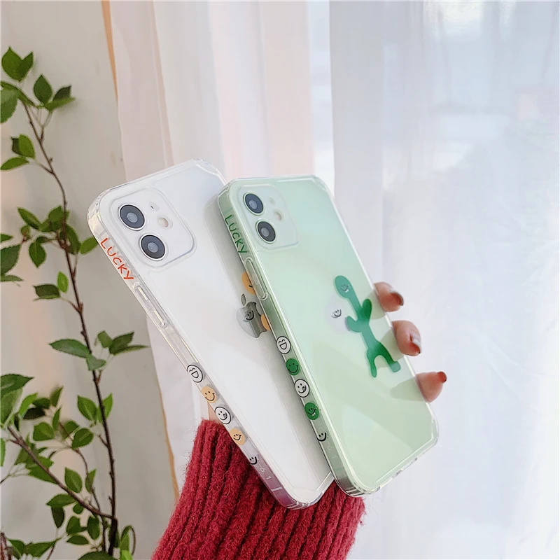 เคส iphone Cute Cartoons Dinosaur Phone Cases For iPhone 12 Mini 11 Pro ...