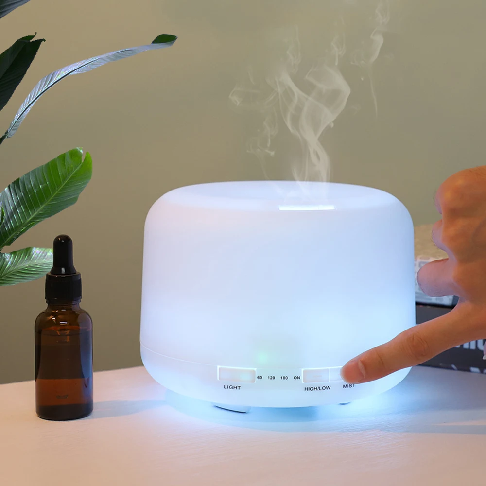 500ml Ultrasonic Aroma Aromatherapy Diffuser Essential Oils Air ...