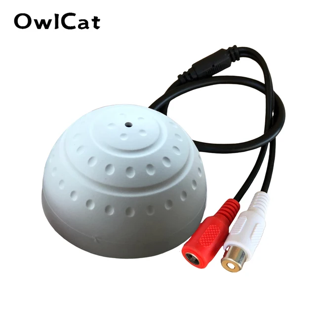 OwlCat Audio Monitoring MIC Sound Pickup Microphone for CCTV ... OwlCat Audio Monitoring MIC Sound Pickup Microphone for CCTV ...