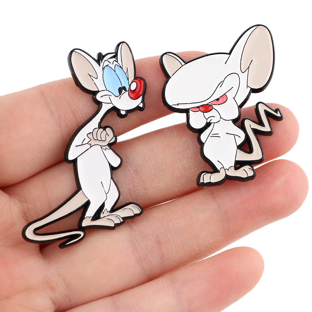 DZ2440-Novelty-Cute-Mouse-Funny-Enamel-Pins-for-Clothes-Badges-on ...