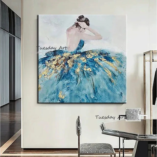People Painted On Canvas