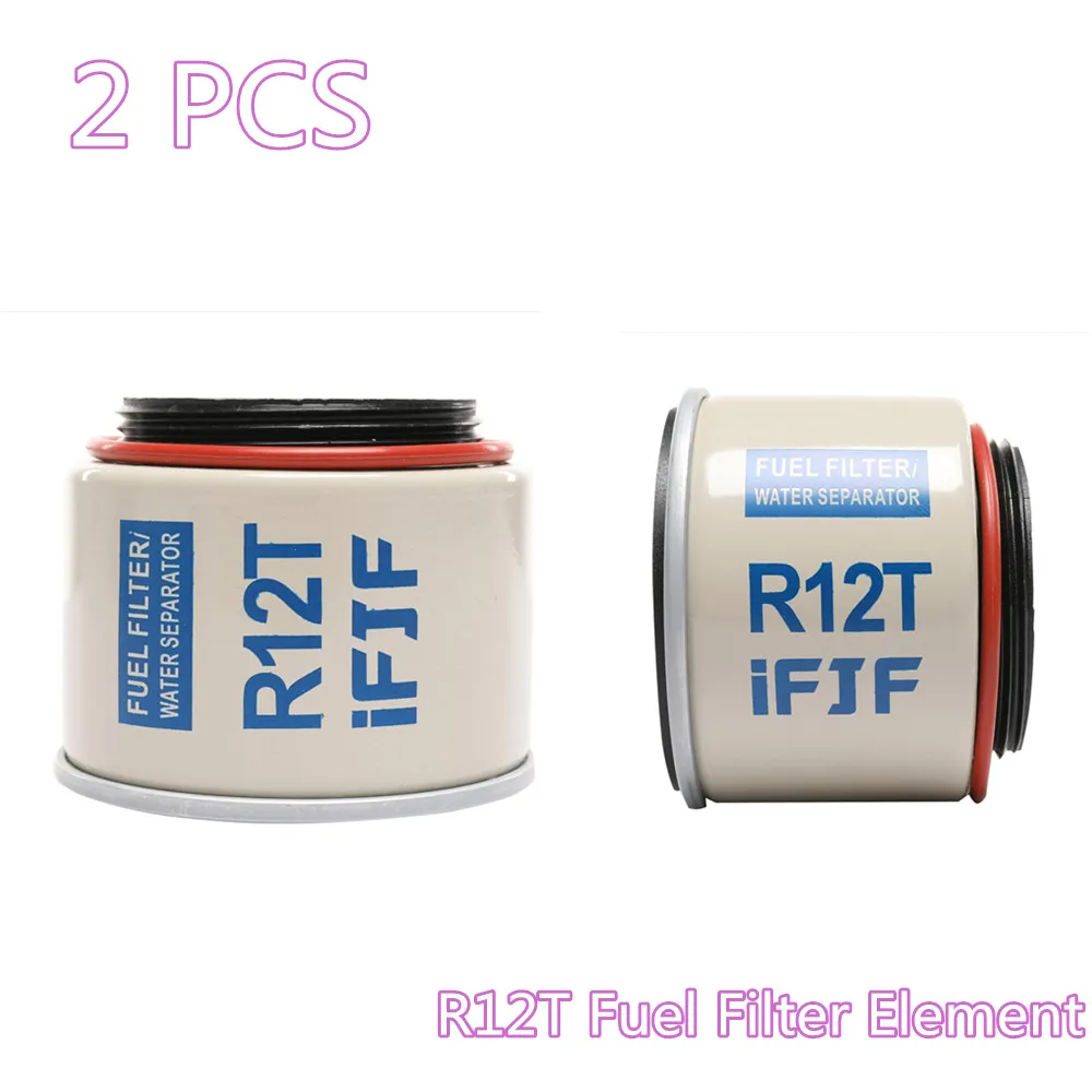 2-Pcs-R12T-Fuel-Filter-Water-Separator-Replace-Element-for-Racor-120AT ...