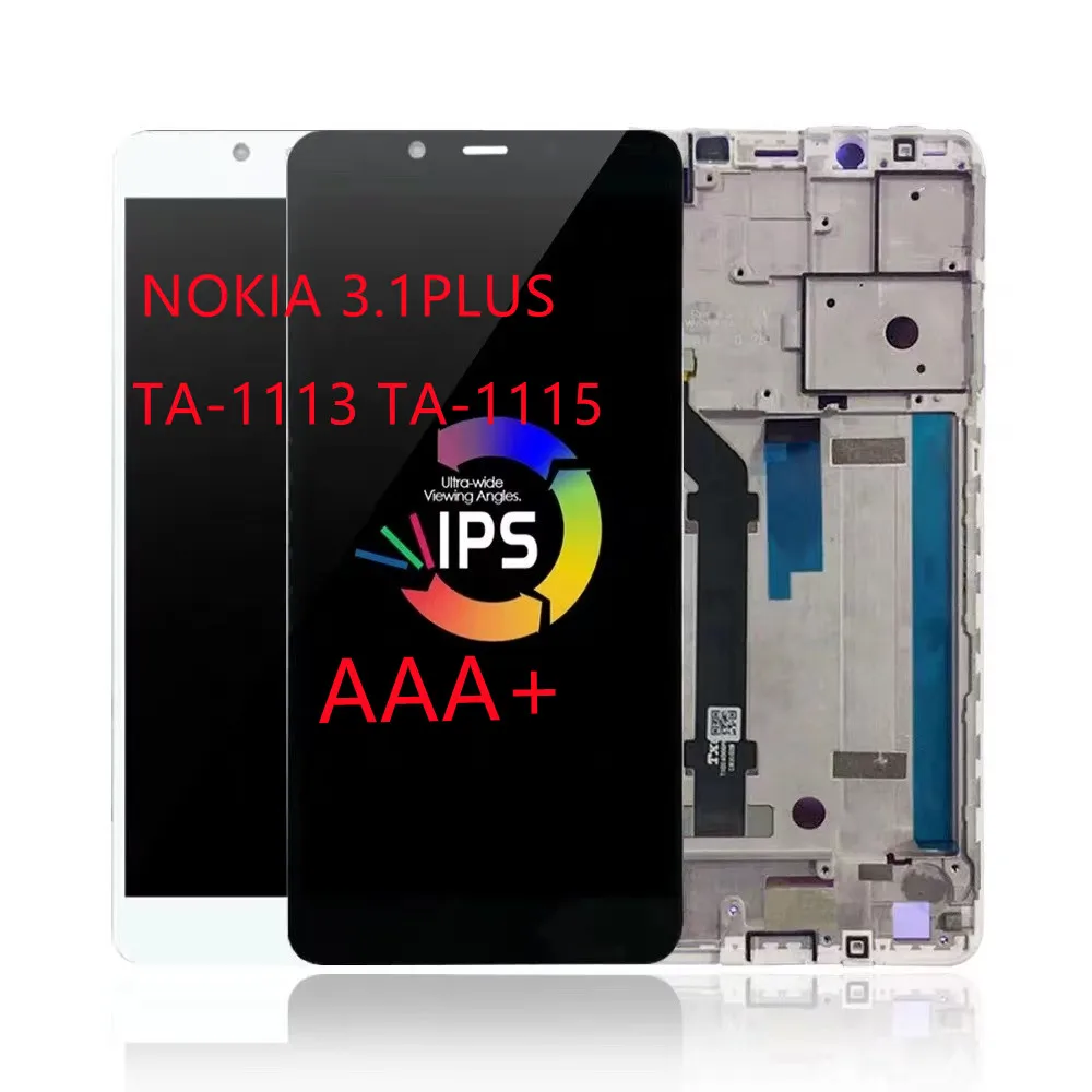Pantalla LCD Original de 6,0 pulgadas para Nokia 3,1 Plus TA 1113 TA ...