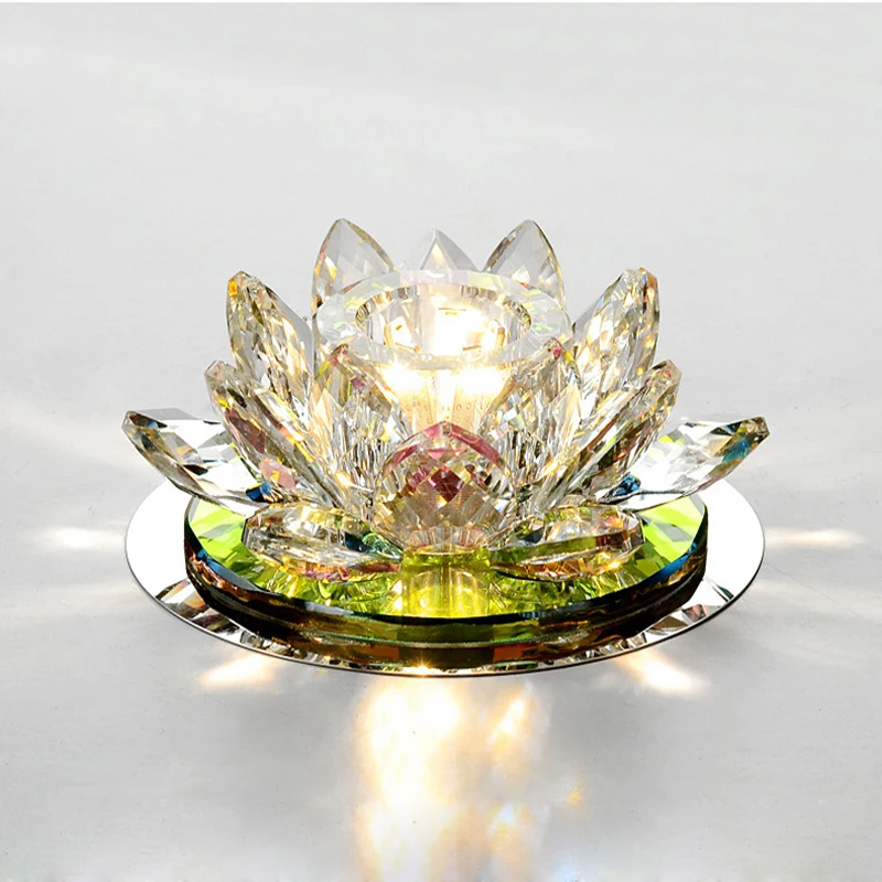 Crystal-LED-Ceiling-Light-3W-AC90-260V-Modern-LED-Crystal-Lamp-Kitchen ...