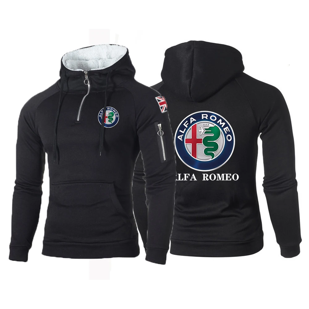 Latest 2021 Fashion Spring Alfa Romeo Hoodies Sweatshirts Fashion ...