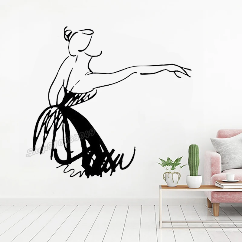 Ballet Dancers On Pointe Silhouette
