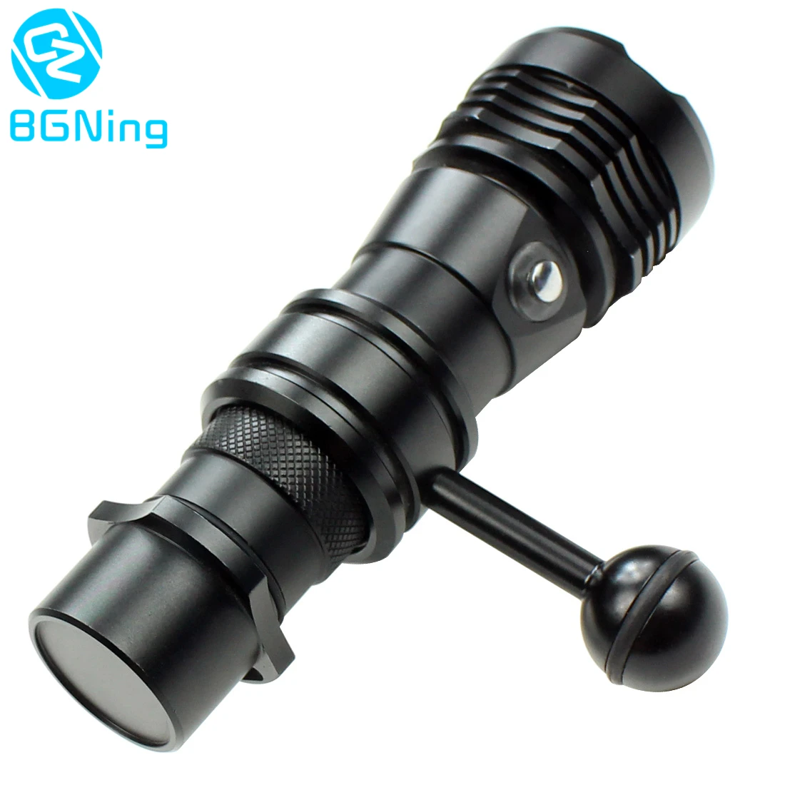 Dslr Camera Diving 1000lm 2000lm Waterproof Flashlight With 1inch Ball ...