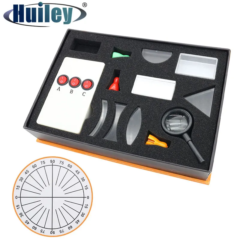 Physics-Optical-Experiment-Set-Prism-Convex-Lens-Concave-Mirror ...