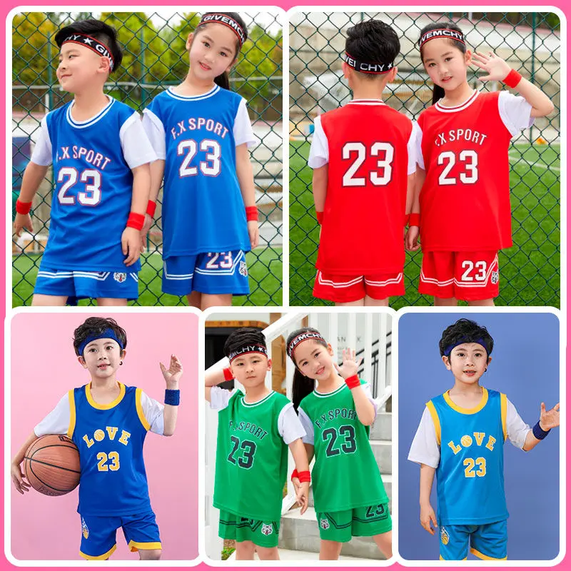 Boys In Basketball Shorts