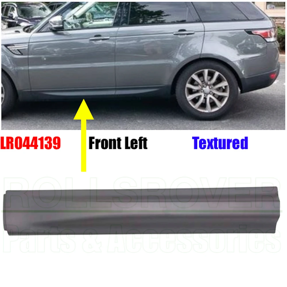 Front Left Door Outer Lower Molding Panel For Range Rover Sport 2014 ...