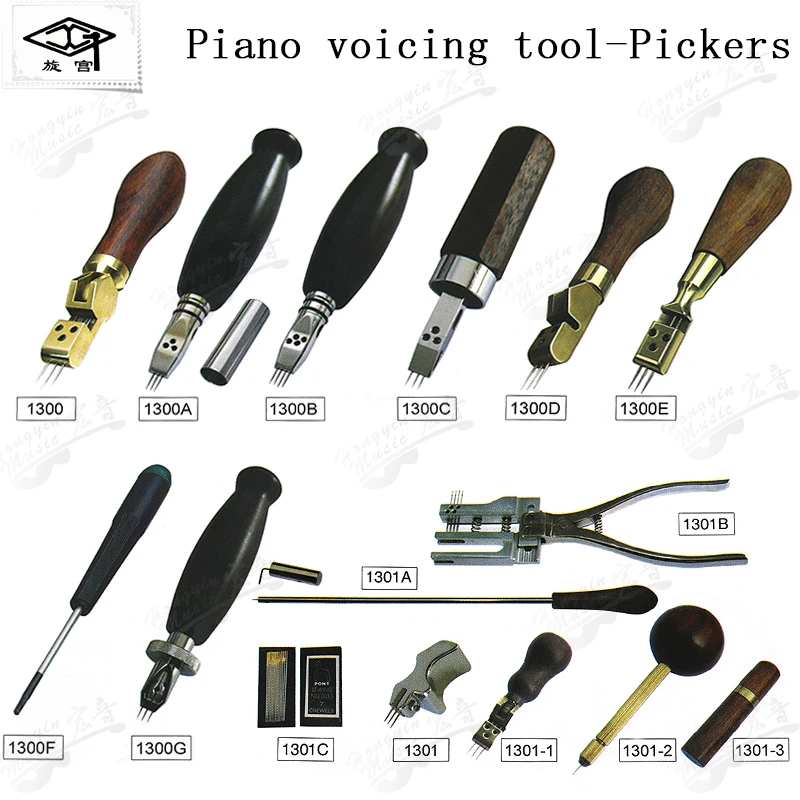 Piano-Tuning-Repair-Tool-Rotating-Elbow-Finger-Grip-Type-Hammer-String ...
