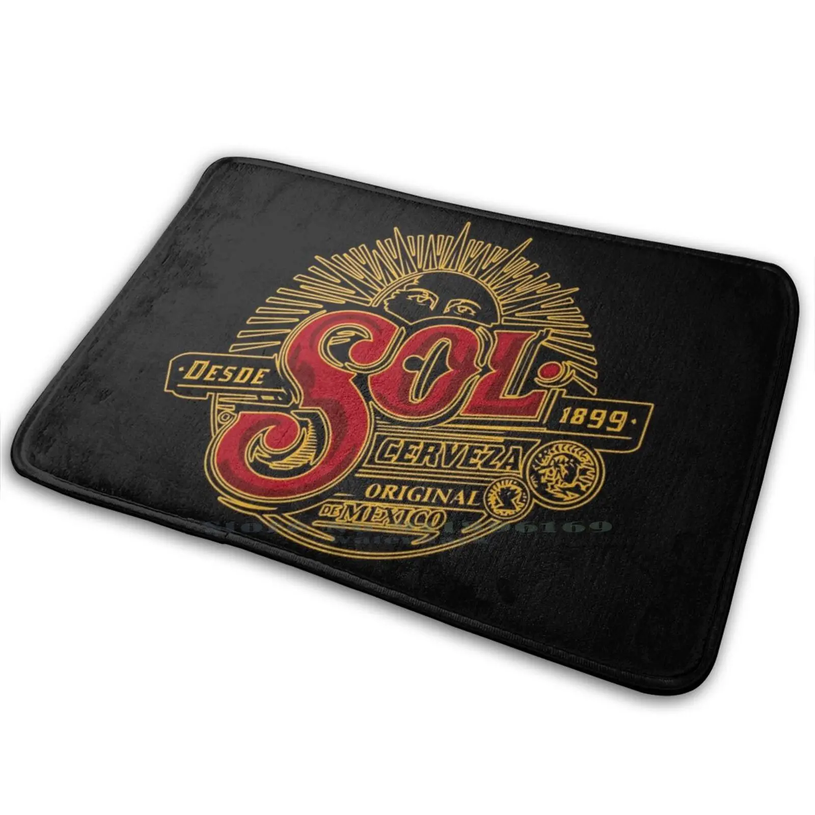 Cerveza Sol Mat Rug Carpet Anti-slip Bedroom Entrance Door Mat Beer ...