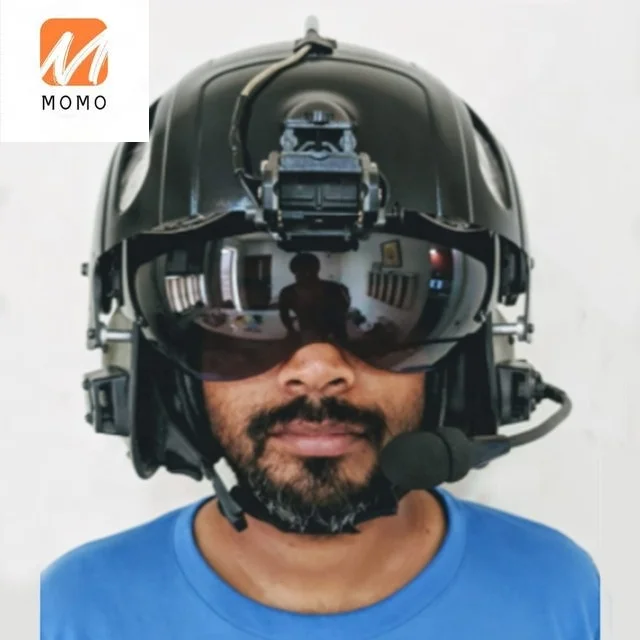 Air force intercom system jet pilot helmet police head phone (Aviation ...