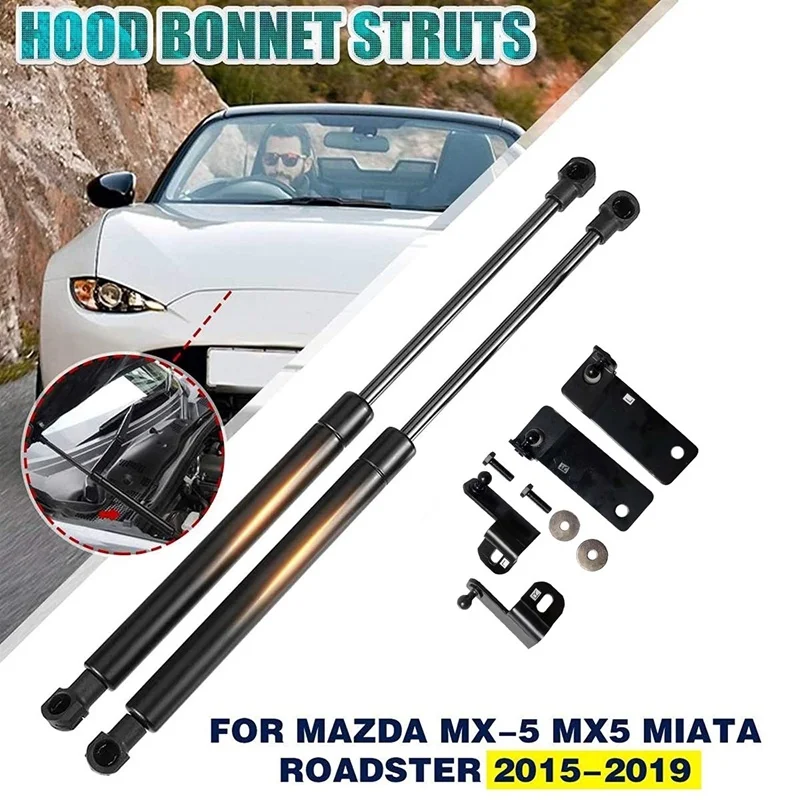 Front Engine Cover Bonnet Gas Struts Front Hood Support Shock Lift for ...