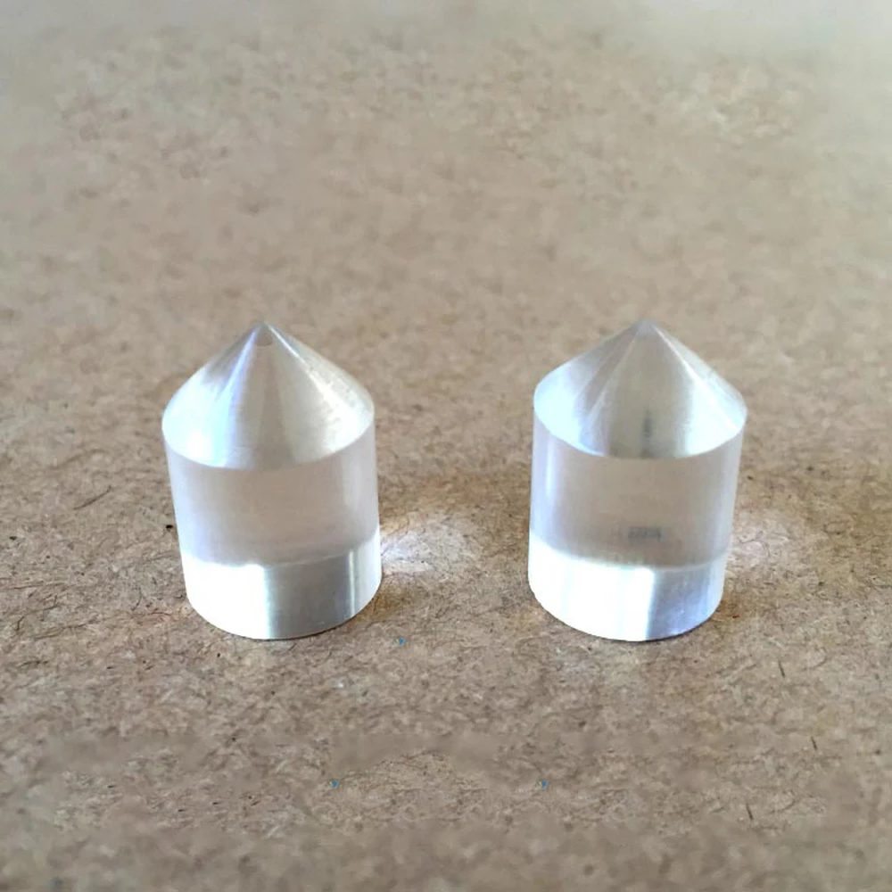 90 Degree Conical Lens Diameter 10mm Height 15mm Optical Experimental ...