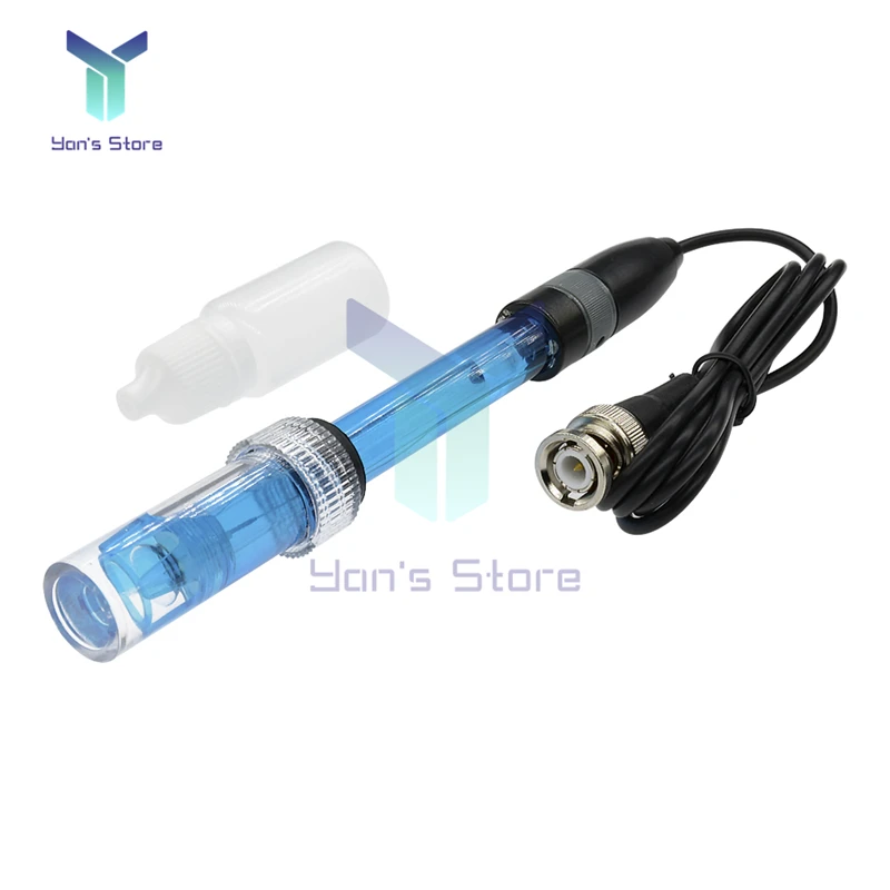 PH Electrode Probe BNC Connector 0-14 Value Detection PH Controller ...