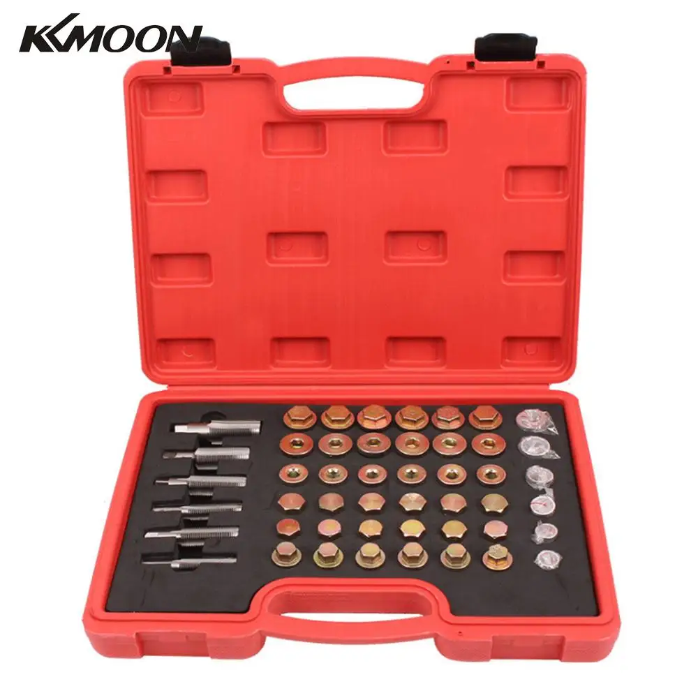 Kkmoon 64/114pcs Portable Professional Oil Pan Thread Repair Set ...