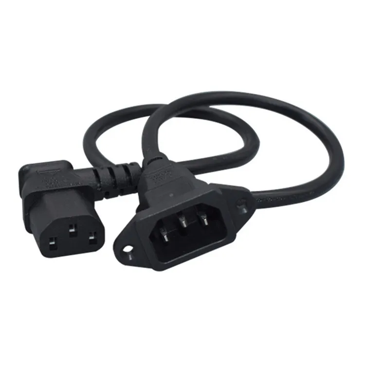 IEC320-C14-to-C13-Extension-cord-C14-with-screw-holes-and-C13-Right ...