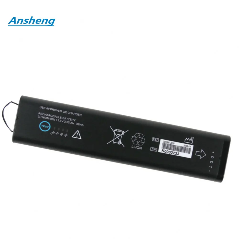 New-11-1V-3-52Ah-39WH-SM201-6-Rechargeable-Battery-For-GE-DASH-3000 ...