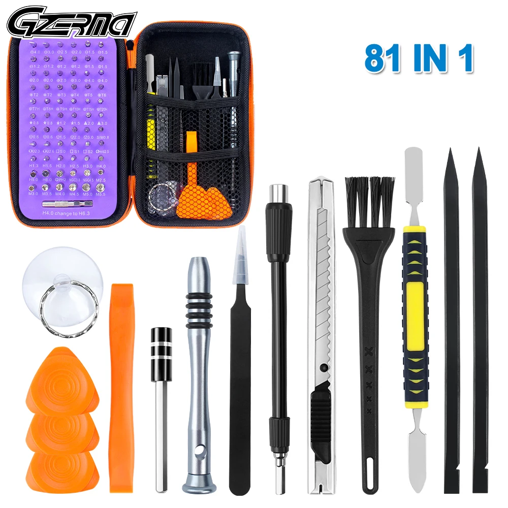 Precision Screwdriver Set 81 in 1 Professional Computer Laptop Cell ...