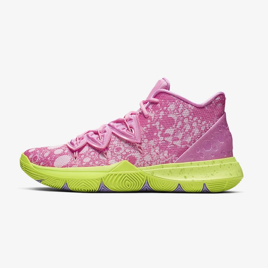 Sponge Bob X Irving 5 Mens Basketball Shoes 5s Trainers Mr. Krabs ...