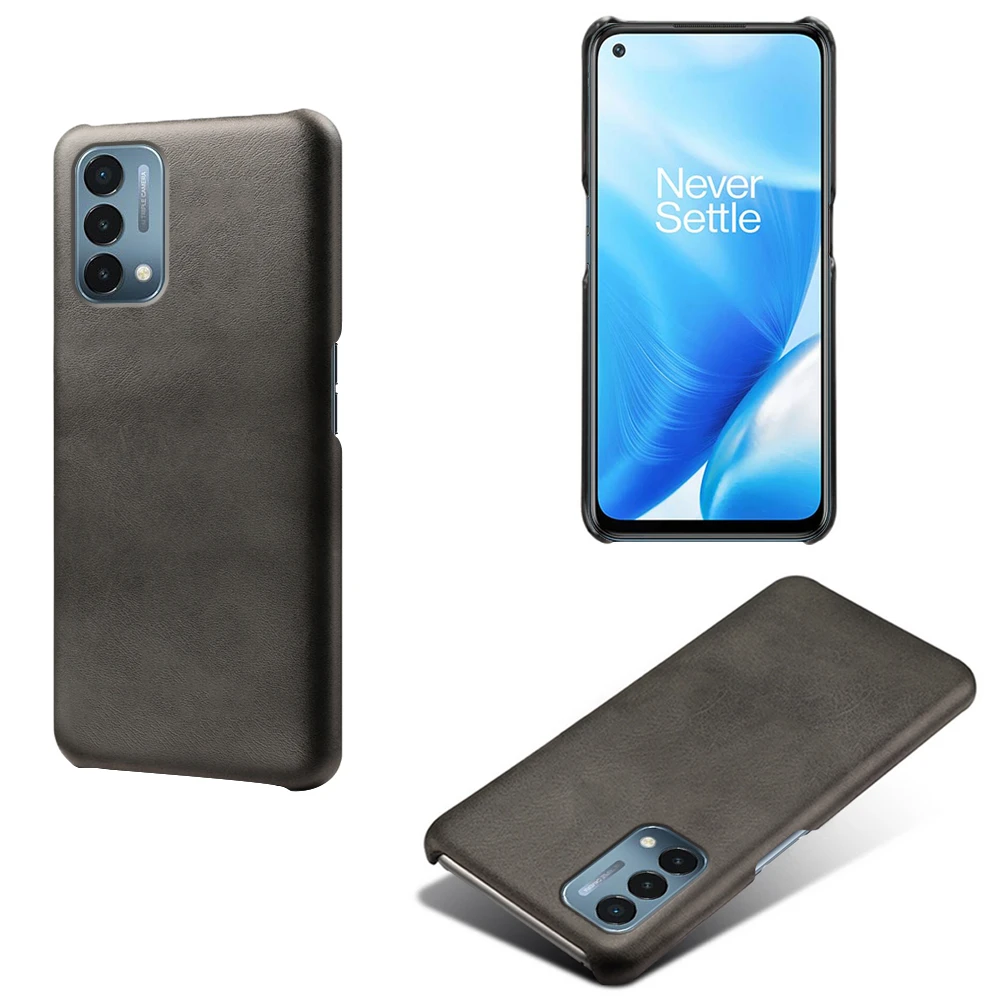 Тонкий чехол из искусственной кожи для OnePlus Nord N200 CE N10 5G N100 ...