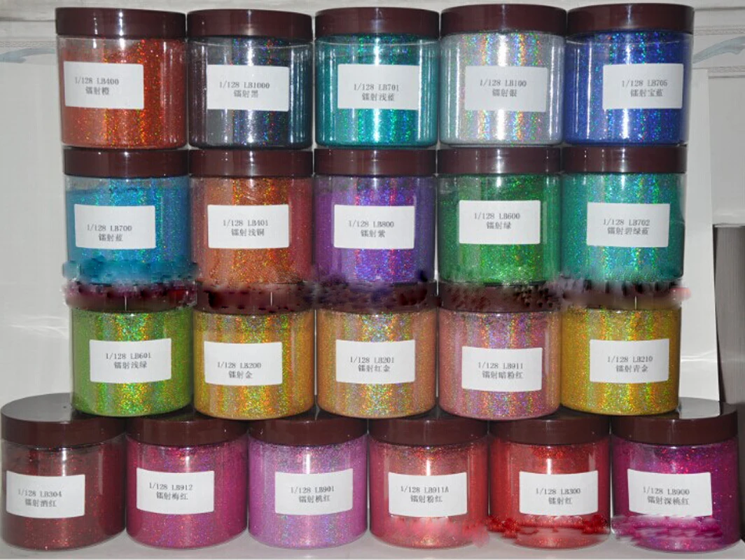 Holographic Glitter Holo 008" 0.2MM (1/128)/ 50g/Package Laser Glitter ...