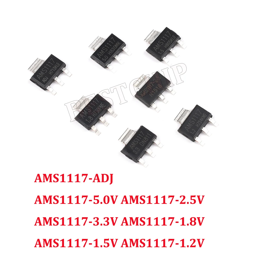 AMS1117 LDO Regulator Pinout, Datasheet, Features, 50% OFF