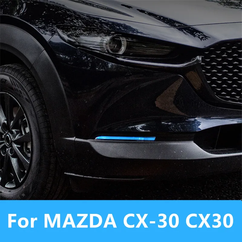 For Mazda CX-30 CX30 daytime running light color change film modification turn light color ...