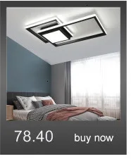 Купить Квадратные белые+ черные потолочные светильники для гостиной ...