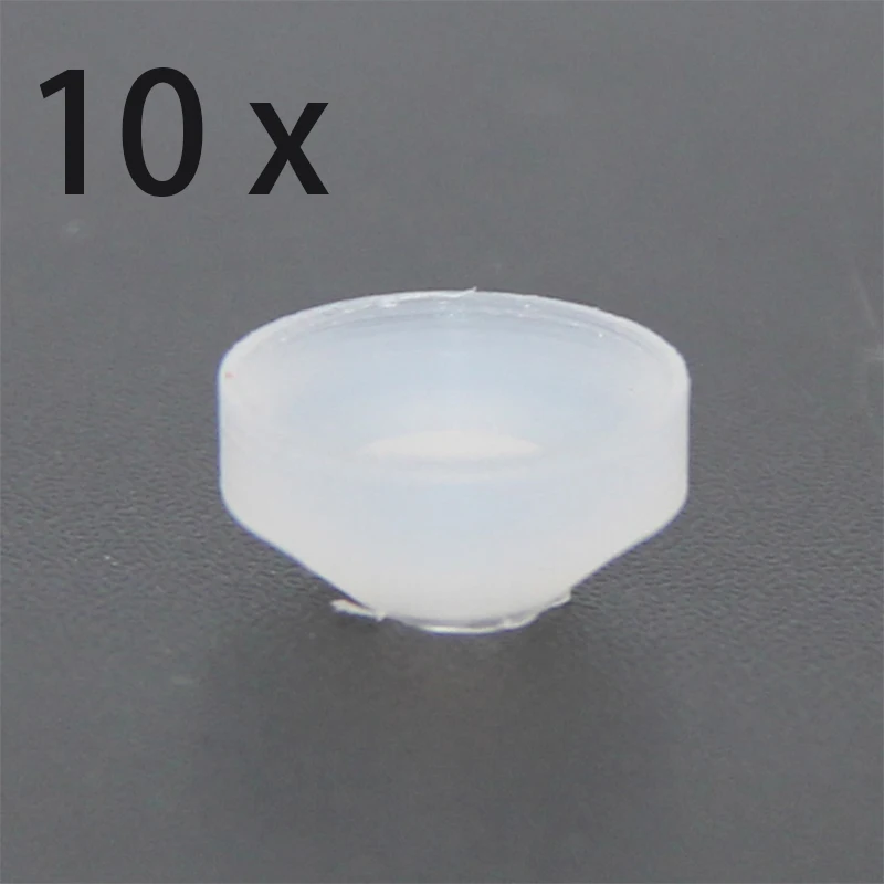 10 x 1/4" Nylon Flare Washer for 1/4 MFL Swivel Nuts Both Gas & Liquid ...