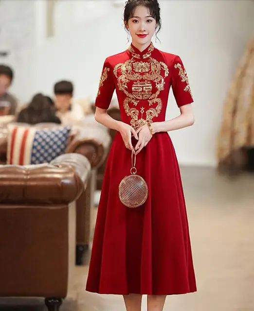 Chinese Cheongsam Wedding Dress | atelier-yuwa.ciao.jp