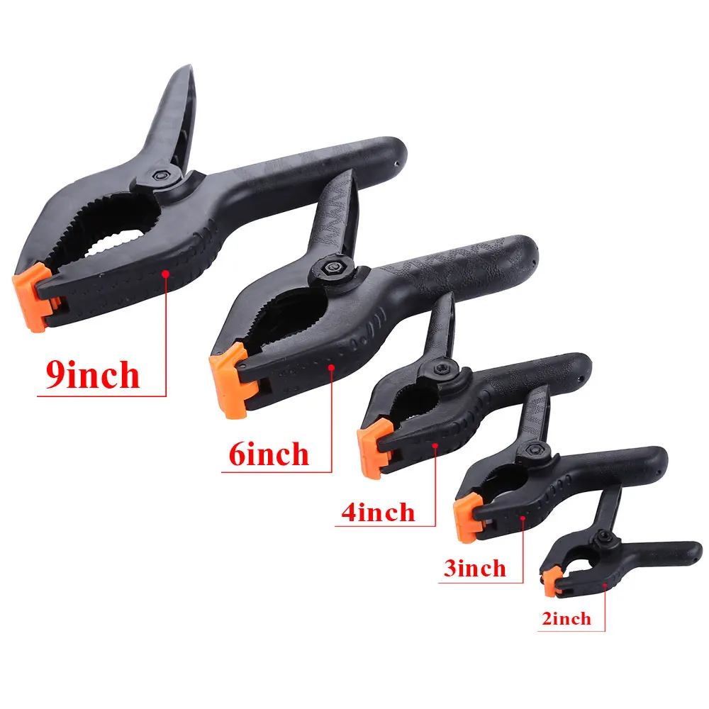 Nylon Strong Clips Woodworking Spring Clamps Set Photography Background ...