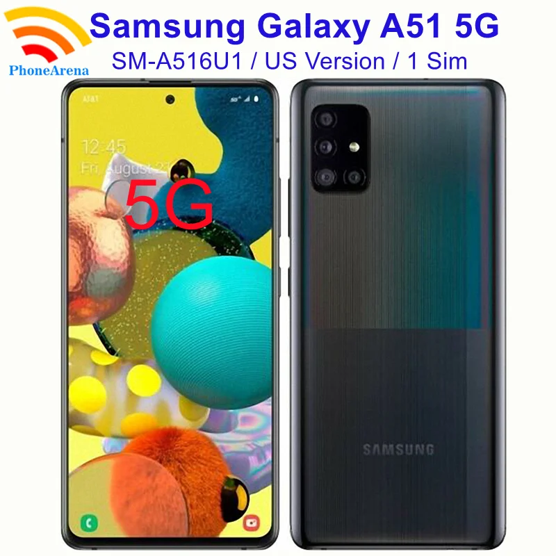 Samsung-Galaxy-A51-5G-A516U1-Celular-Desbloqueado-EUA-Vers-o-A516U-6-5 ...