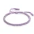 Charm Purple Rope Bracelet Women Handmade Knots Braided Bracelets ...