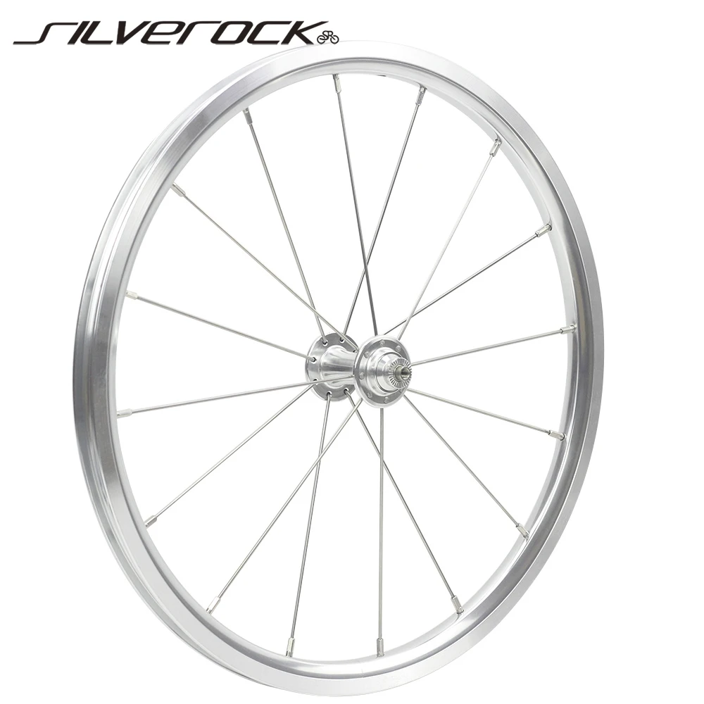 Silverock Bike Front Wheel 16hg2 16 X1 3/8" 349 Kinlinnbr Rim For ...