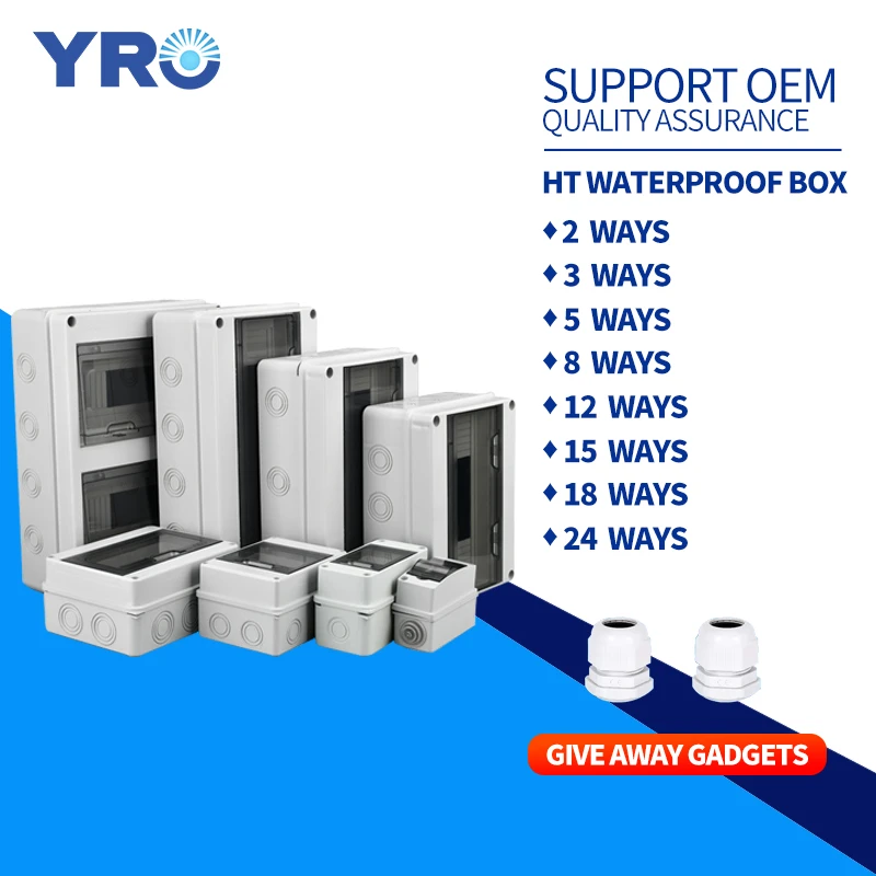 Plastic Waterproof Power Distribution Box | Electronic Distribution Box ...