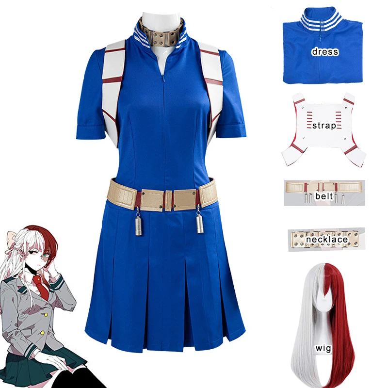 My Hero Academia Boku No Hero Academia Todoroki Shoto Cosplay Girls ...