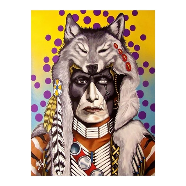 Real Wolf Head Hat