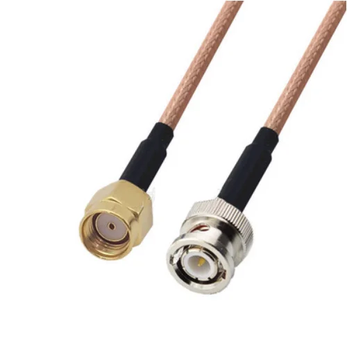 RG178 Cable Kabel RP SMA Male to BNC Male adapter Pigtail Coaxial RF ...