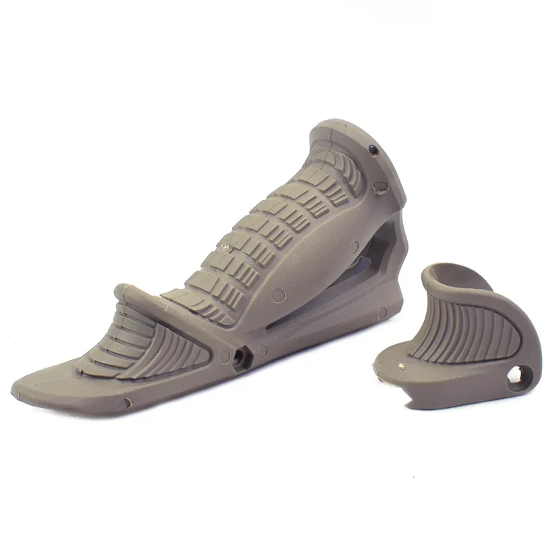 Tactical Ergonomic Forward Point Angled Fore Grip With Thumb Lock Hand ...