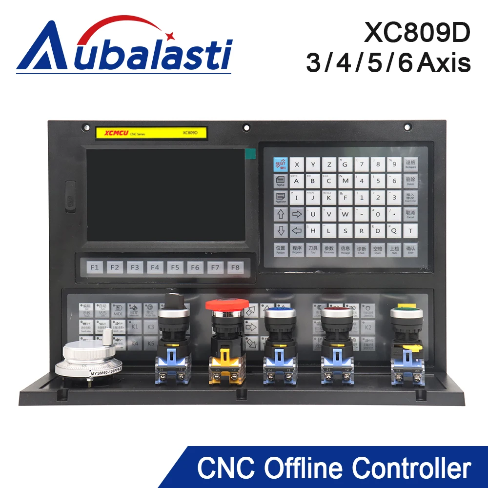 XC809D 3-6 Axis USB CNC Control System Controller 24V Support FANUC G ...