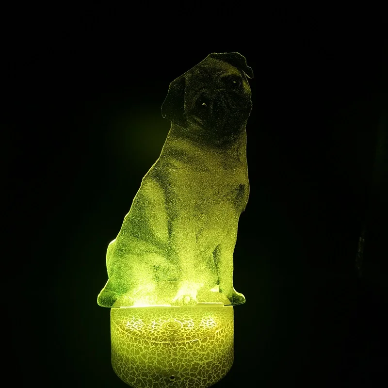 Pug Lamp