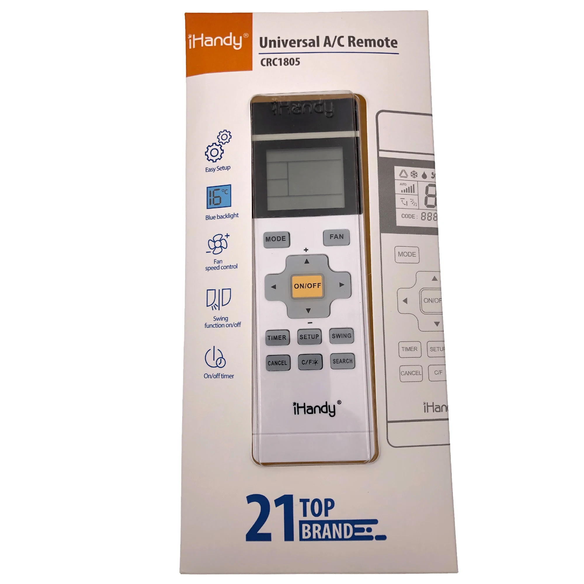 Isonic Aircond Remote Control Superior Quality | www.oceanproperty.co.th